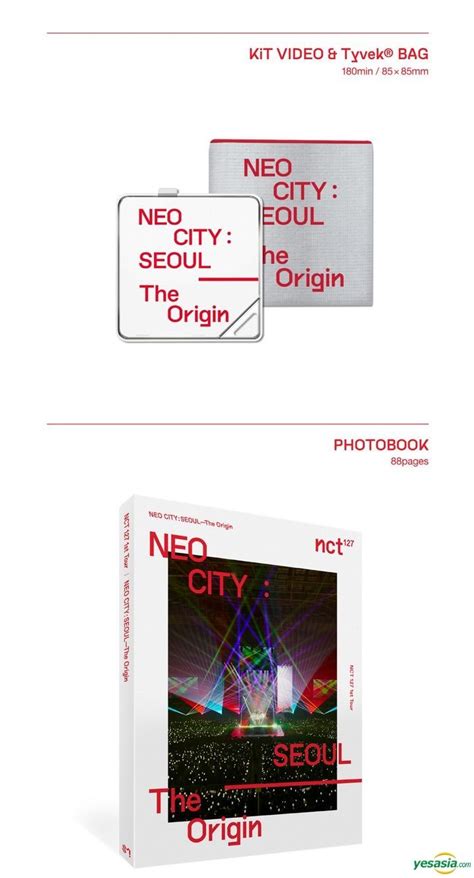 Yesasia Nct 127 Neo City Seoul The Origin Kit Video Kit Bag