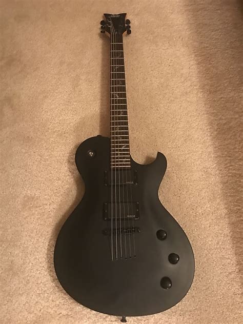 Schecter Damien Solo 6 09 Satin Black Reverb