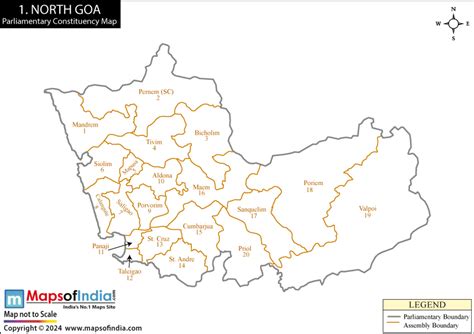North Goa Election Result 2024 Parliamentary Constituency Map And