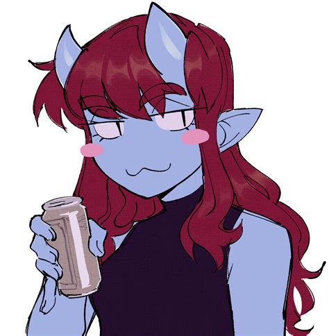Blue Oni Monster Girl Monster Girl Monster Musume Mamono Musume Monmusu Demon Oni