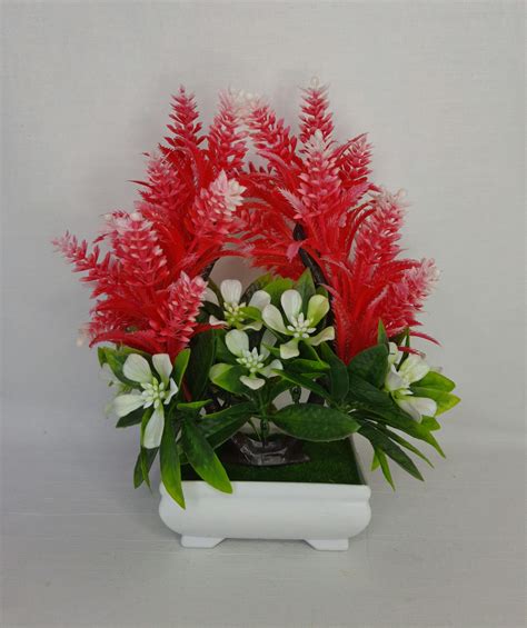 Copacel Artificial Roșu Buget Mic