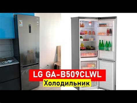 Холодильник LG GA - B509CLWL - YouTube