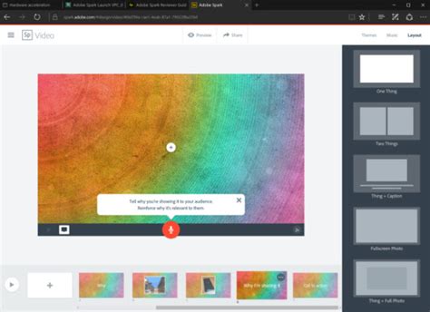 Adobe Spark Review Pcmag