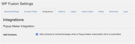 Connect Popup Maker To Your Crm