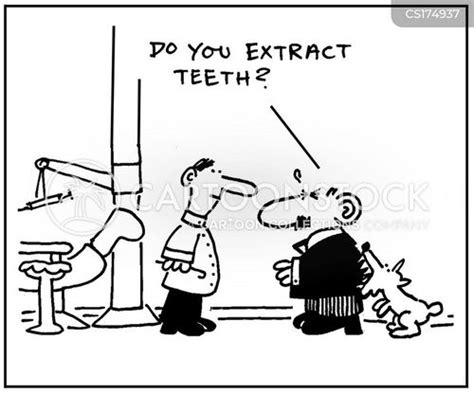 Tooth Extraction Cartoons And Comics Funny Pictures From Cartoonstock