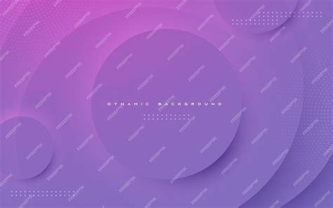 Premium Vector Modern Abstract Purple Background Elegant Circle Shape