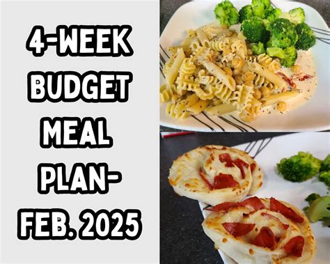 Budget Friendly Meal Plan Feb 2025 4 Weeks Of Cheap Meals Recipes