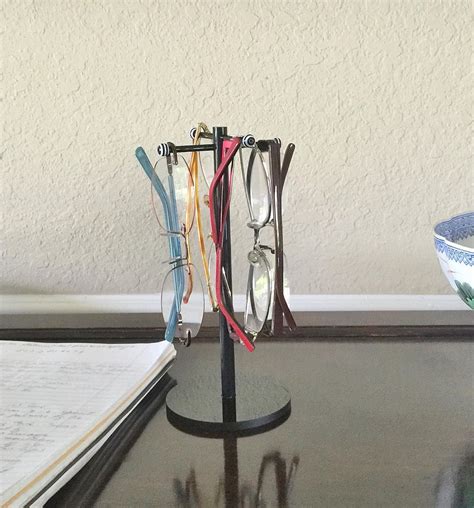 Desk Eyeglass Holder Stand Sunglasses Organizer Reading Glasses