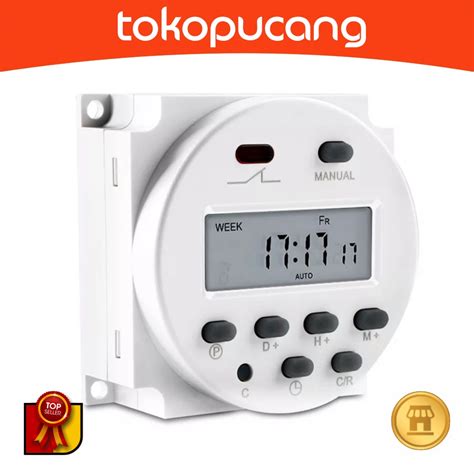 Jual Timer Switch Digital Time Delay Relay 220v Cn101a Untuk Lampu