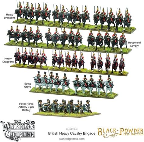 Epic Battles Waterloo British Heavy Cavalry Brigade