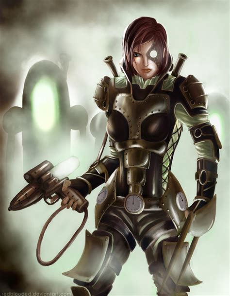 Steampunk Effect Femshepard By Redpoenya On Deviantart