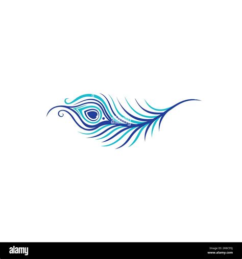 Peacock Feather Logo Premade Logo Design Logo Design