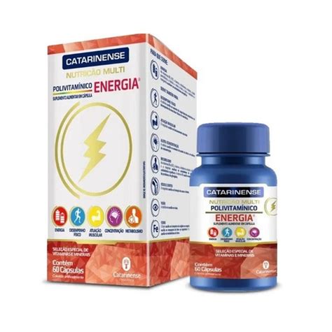 Ofertas De Kit Polivitamínico Multi Energia Catarinense 2 Frascos Com