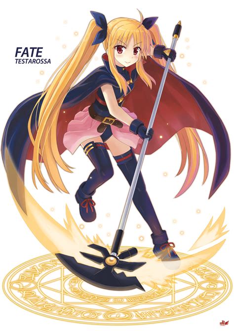 Fate Testarossa Mahou Shoujo Lyrical Nanoha Mobile Wallpaper By