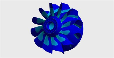 Finite Element Analysis Mixed Flow Impeller Fea Simulations Fetchcfd