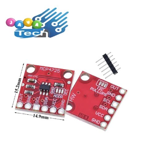 Modul Mcp4725 I2c Digital To Analog Converter Dac Development Board Lazada Indonesia