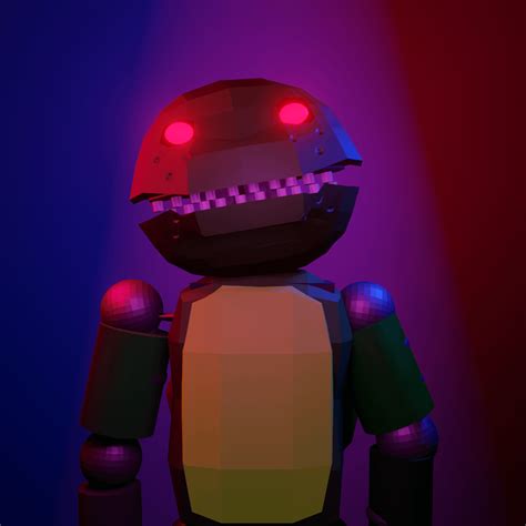Testing Out Some Lighting On My Fan Made Fnaf Model Rfivenightsatfreddys