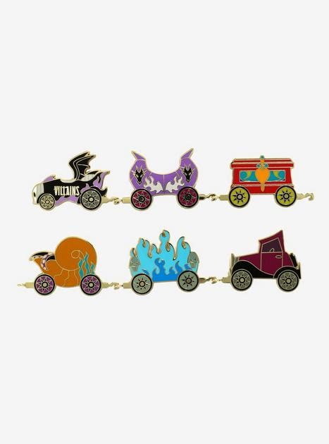 Disney Villains Train Car Blind Box Enamel Pin Boxlunch Exclusive