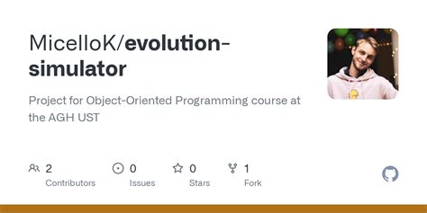 Github Micellok Evolution Simulator Project For Object Oriented