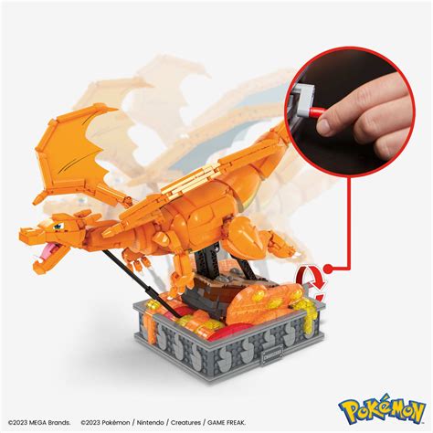 Mega Pokémon Motion Charizard Building Set Mattel Creations
