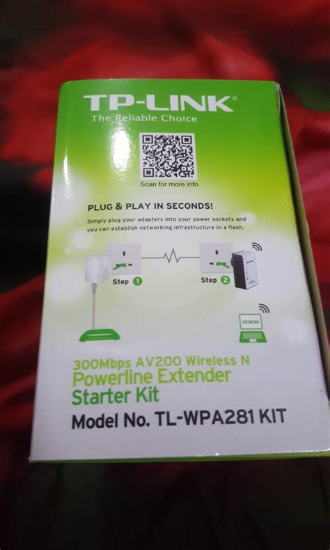 Tp Link Powerline Wifi Extender Computers And Tech Parts And Accessories Networking On Carousell