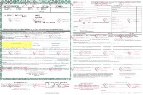 How To Transfer A Car Title In Minnesota At Numbers Mcleod Blog