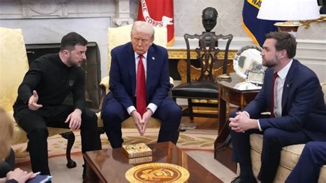 Ссора в Белом доме Трамп был в восторге от того как вел себя Джей Ди