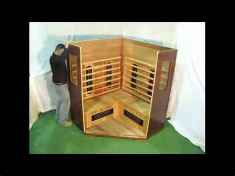 Sauna Bob S Far Infrared Sauna Assembly YouTube