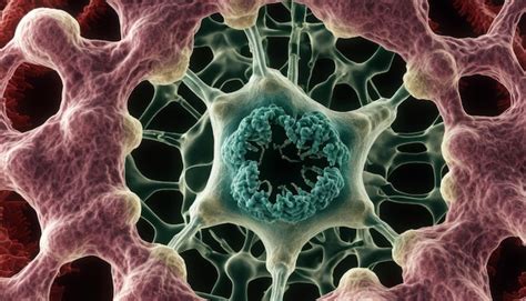 Premium Photo A Microscopic View Of A Cell Showcasing Its Intricate Structure And Beauty