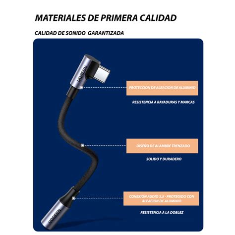 Adaptador De Audio Tipo C A 35 Mm