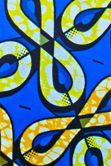 Tela Africana Estampada Infinito Afrika Color Barcelona