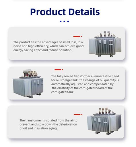 Oil Price Transformer Immersed Transformer 3 Phase 10kv 20kv 125kva Oil