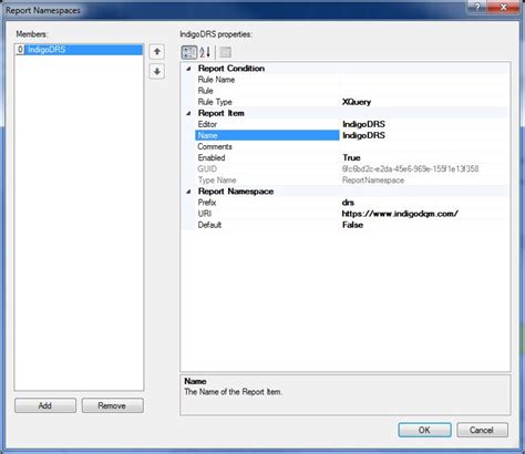 Report Data Tree