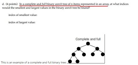 Java Complete And Full Binary Tree Max And Min Indexes Stack Overflow