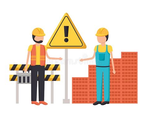 Material De Construcci n Del Trabajador Ilustración del Vector