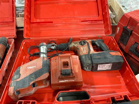 Hilti Te 6 A36 Cordless Hammer Drill With Hilti Te Drs 6 A Dust
