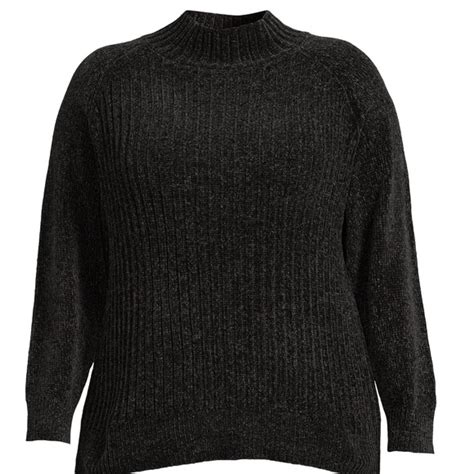 Terra And Sky Sweaters Terra Sky Womens Plus Size Chenille Sweater