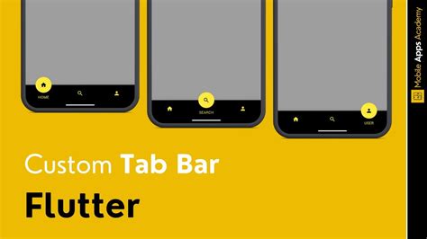 Custom Tab Bar Flutter Tutorial Youtube