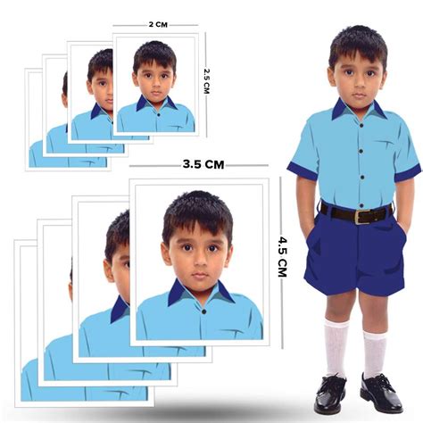 Passport And Stamp Size Photo