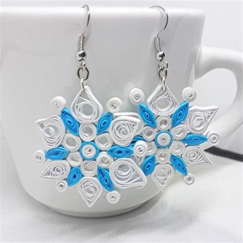 Paper Quilling Earrings Etsy