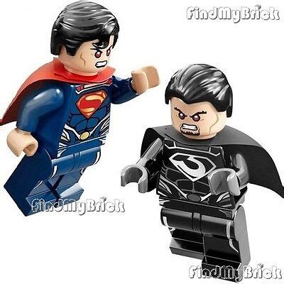 Lego Superman Vs General Zod Minifigures Bm Bm C New Ebay