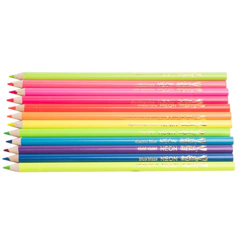 Cra Z Art Neon Colored Pencils 12 Count Assorted Colors
