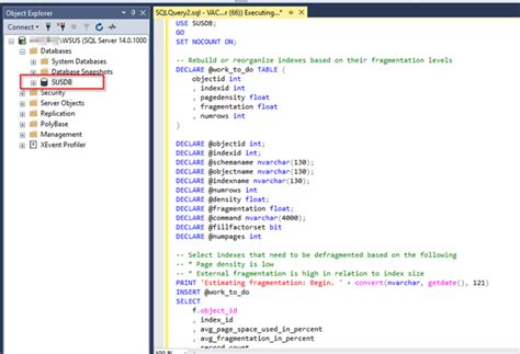 WSUS Problem Or Unstable When WID SQL Is Getting To Big How To Shrink Butsch Ch