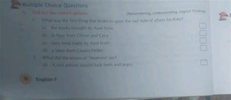 Multiple Chaice Questions Remembering Studyx