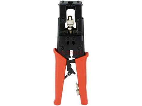 Universal Coax Compression Crimping Tool For Rca Rg6 Rg59