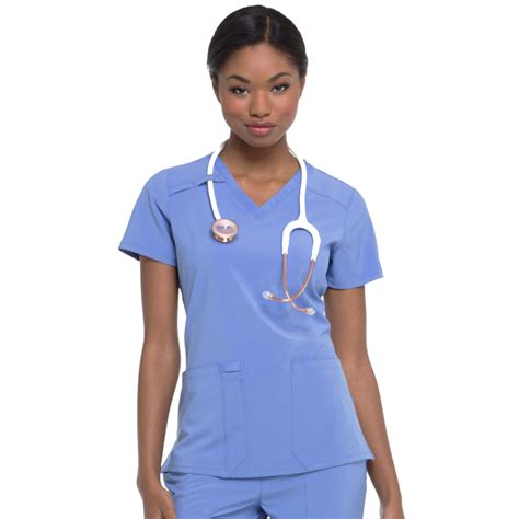Dickies Ladies V Neck Top
