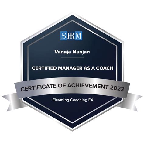Vanaja Nanjan On Linkedin Successfully Completed Manager As Coach Triad Certification