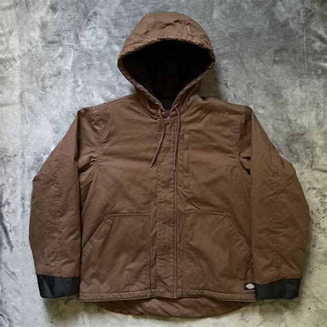 Dickies Dickies Flex Sanded Duck Work Jacket Brown Grailed