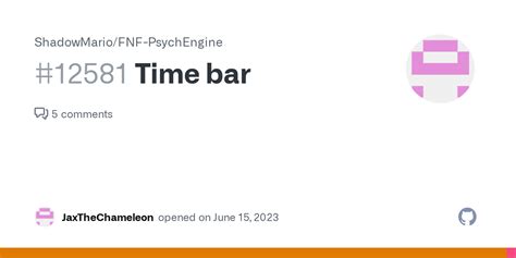 Time Bar · Issue 12581 · Shadowmariofnf Psychengine · Github