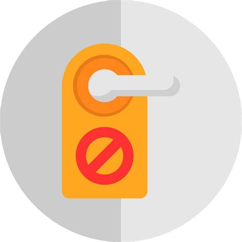 Do Not Disturb Vector Icon 19624002 Vector Art At Vecteezy